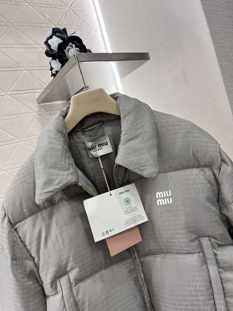 Exact replica Miu Miu Down Jackets