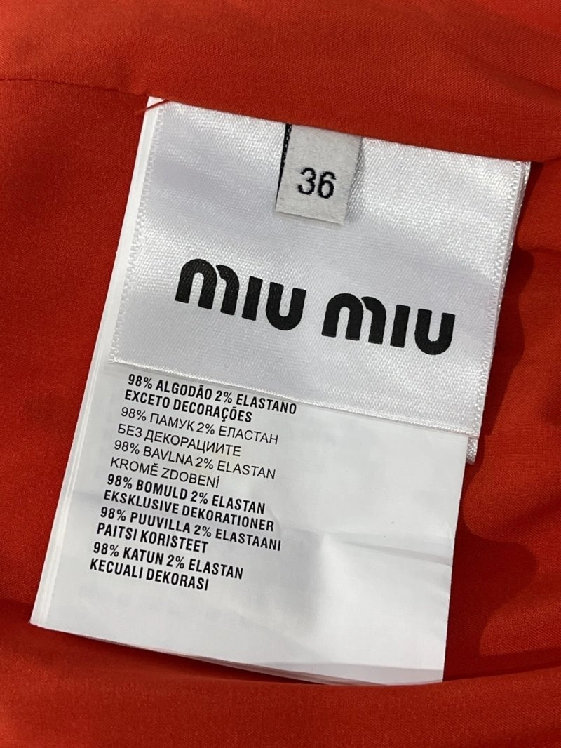 High accuracy Miu Miu Dress Suits