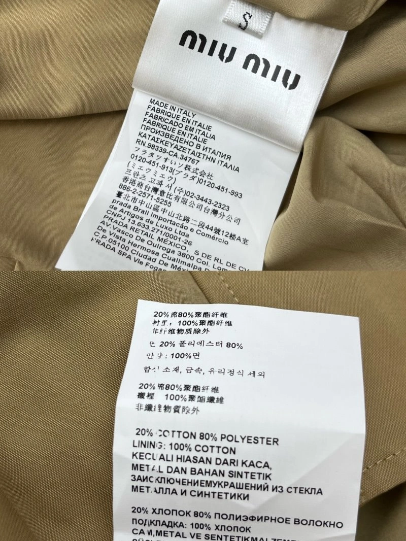 Indistinguishable Miu Miu Dress Suits