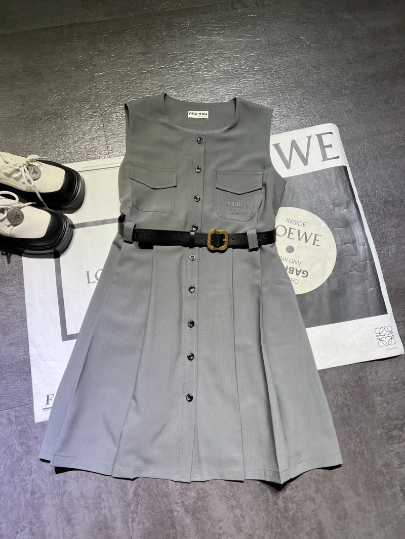 Brand-authenticated Miu Miu Dress