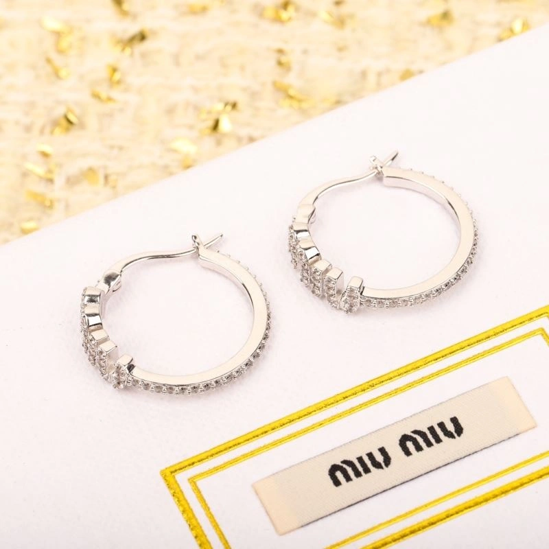 Indistinguishable Miu Miu Earrings