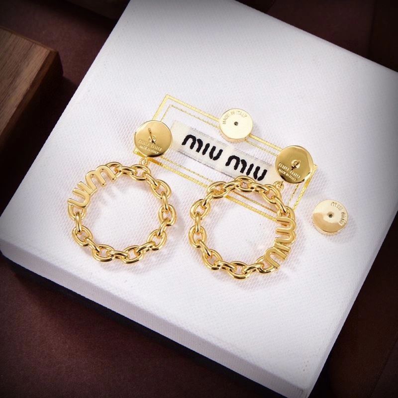 Brand-authenticated Miu Miu Earrings