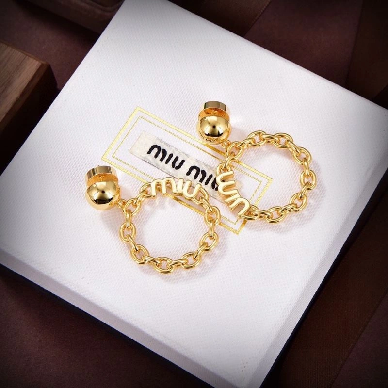 Brand-authenticated Miu Miu Earrings
