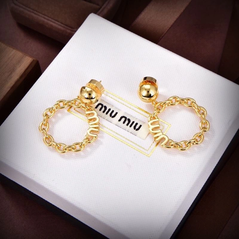 Brand-authenticated Miu Miu Earrings