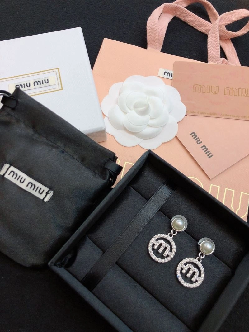Mirror quality Miu Miu Earrings