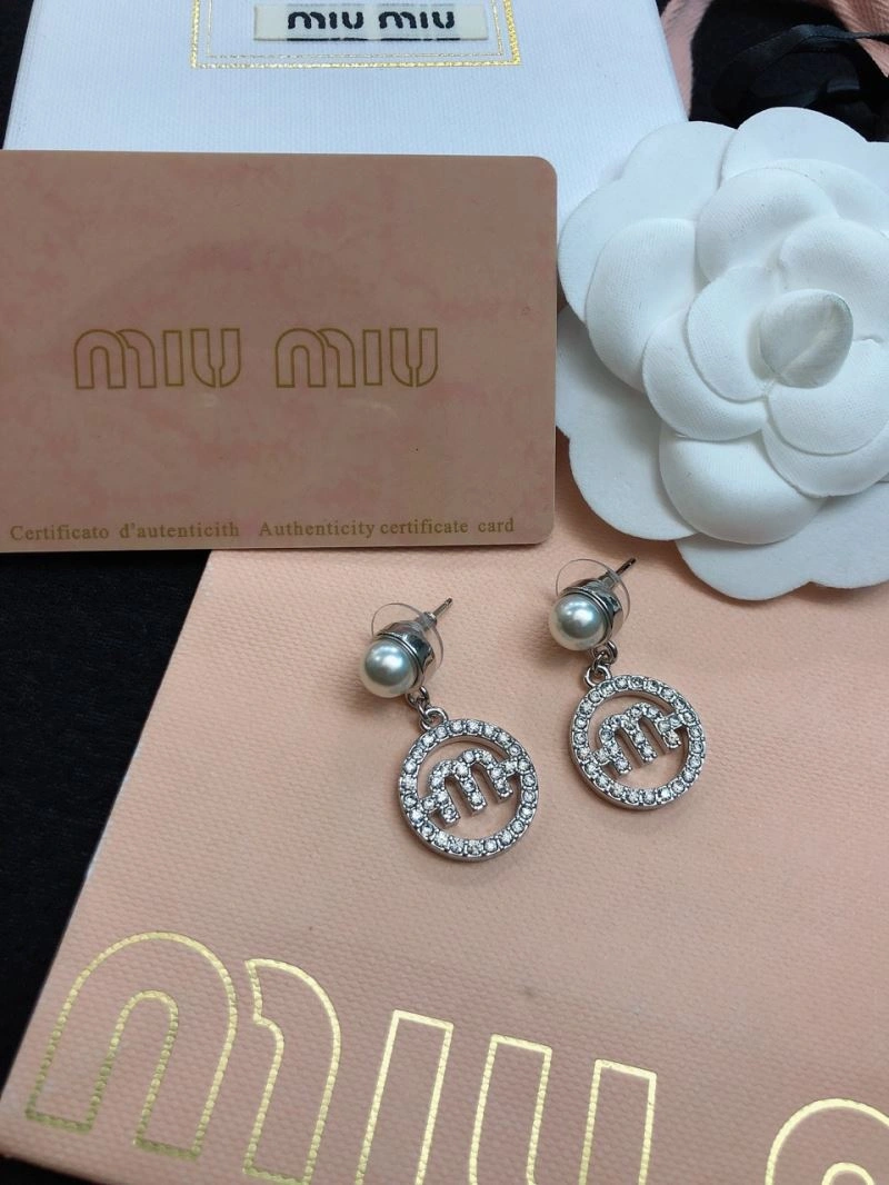 Mirror quality Miu Miu Earrings