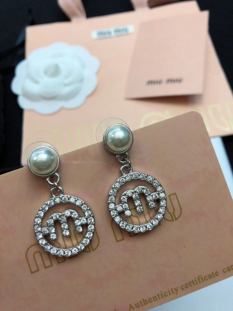 Mirror quality Miu Miu Earrings