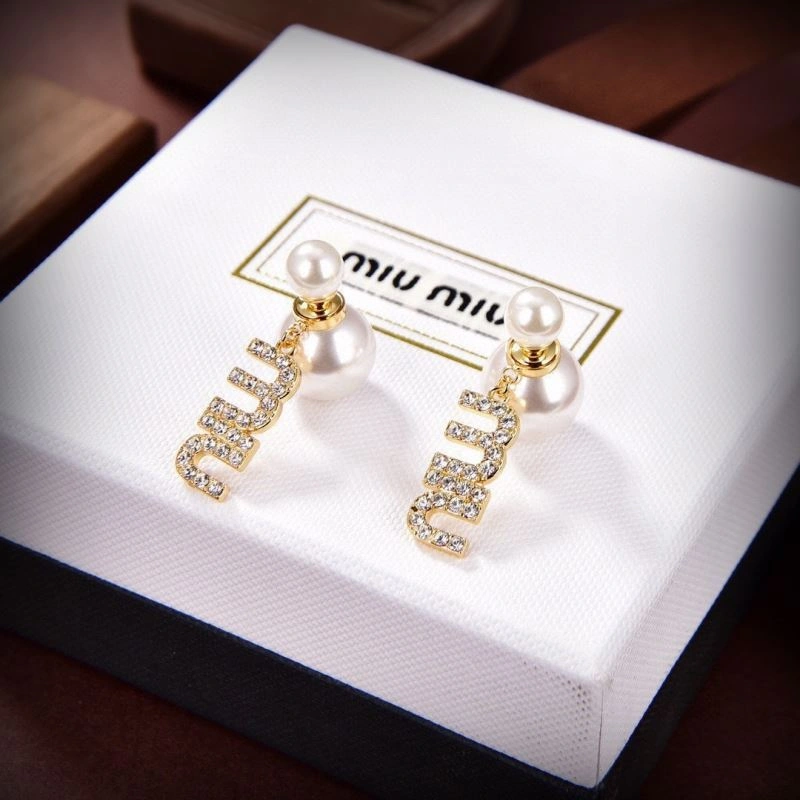 Mirror quality Miu Miu Earrings