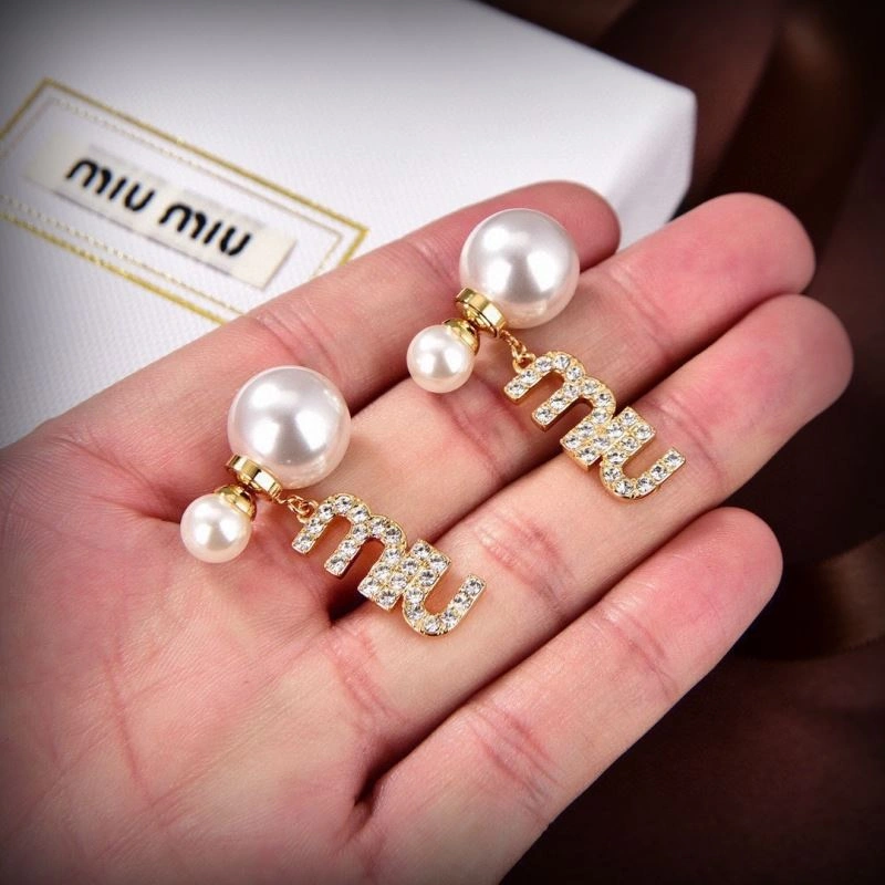 Mirror quality Miu Miu Earrings