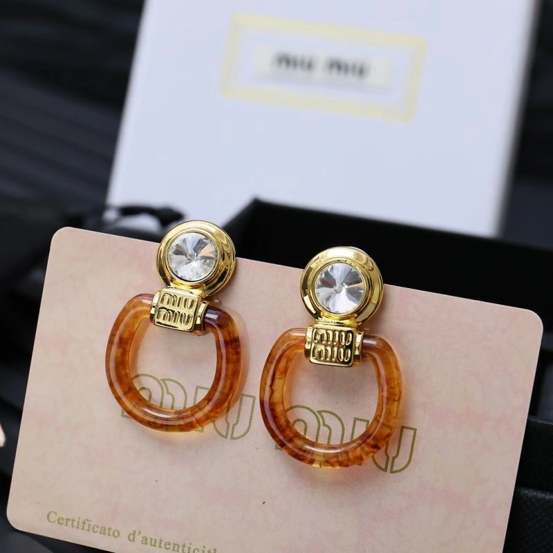 Genuine Miu Miu Earrings