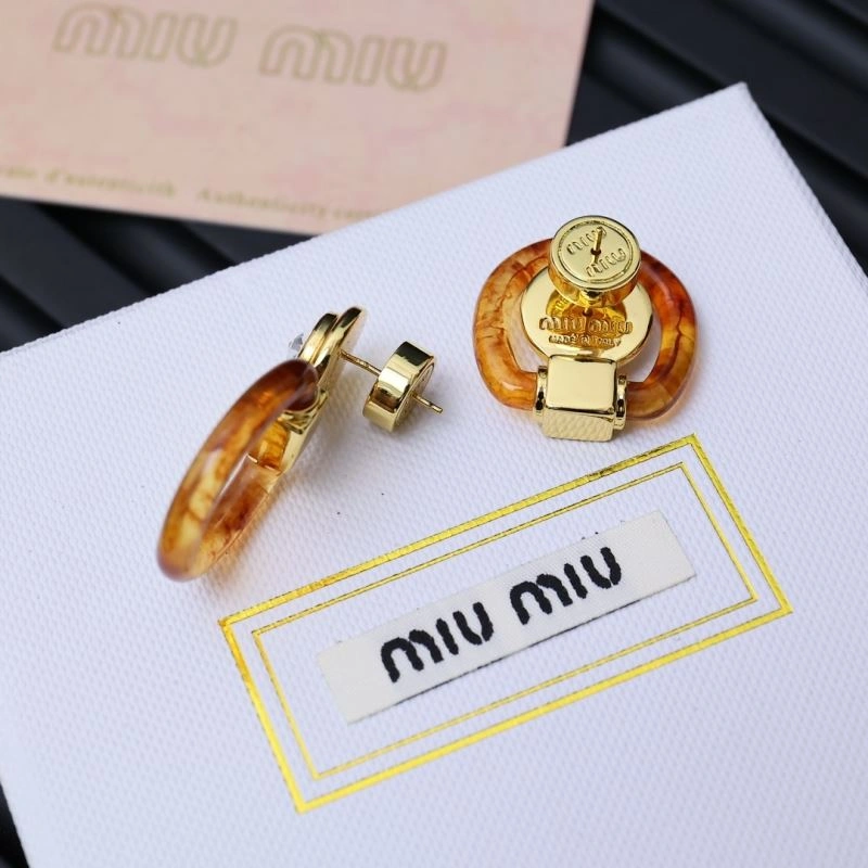 Genuine Miu Miu Earrings