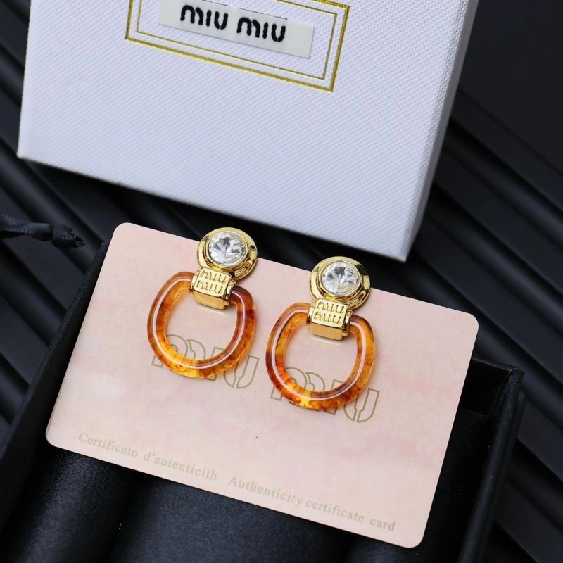 Genuine Miu Miu Earrings