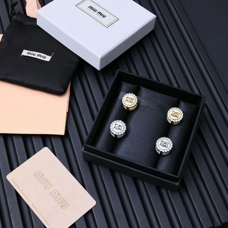 Mirror quality Miu Miu Earrings