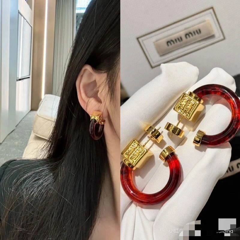 Real Miu Miu Earrings