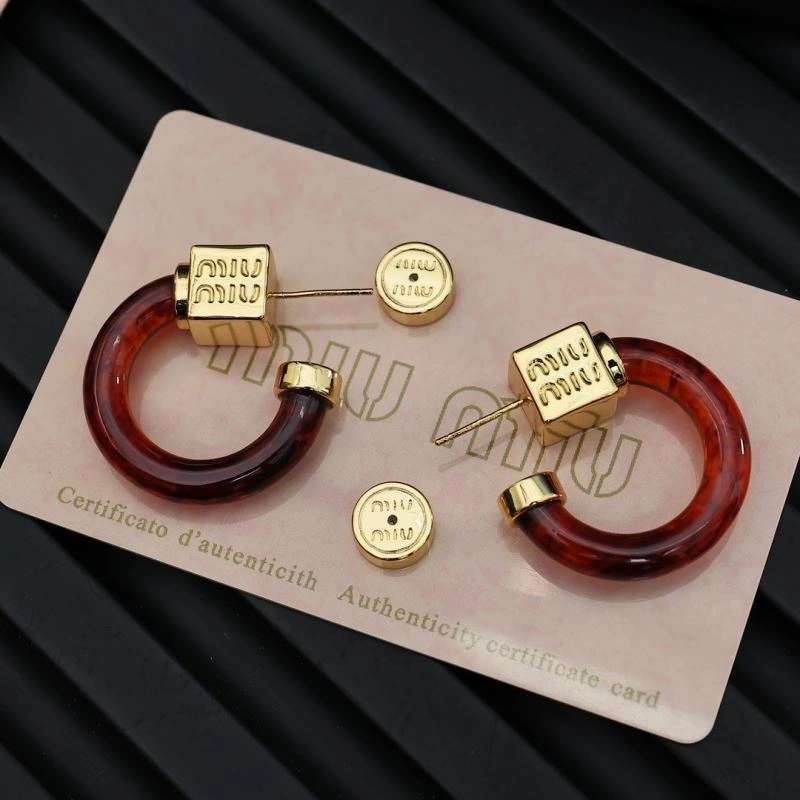 Real Miu Miu Earrings