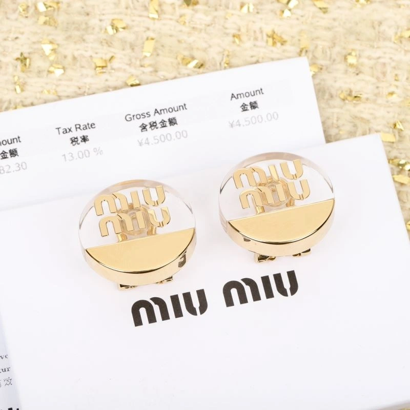 High accuracy Miu Miu Earrings
