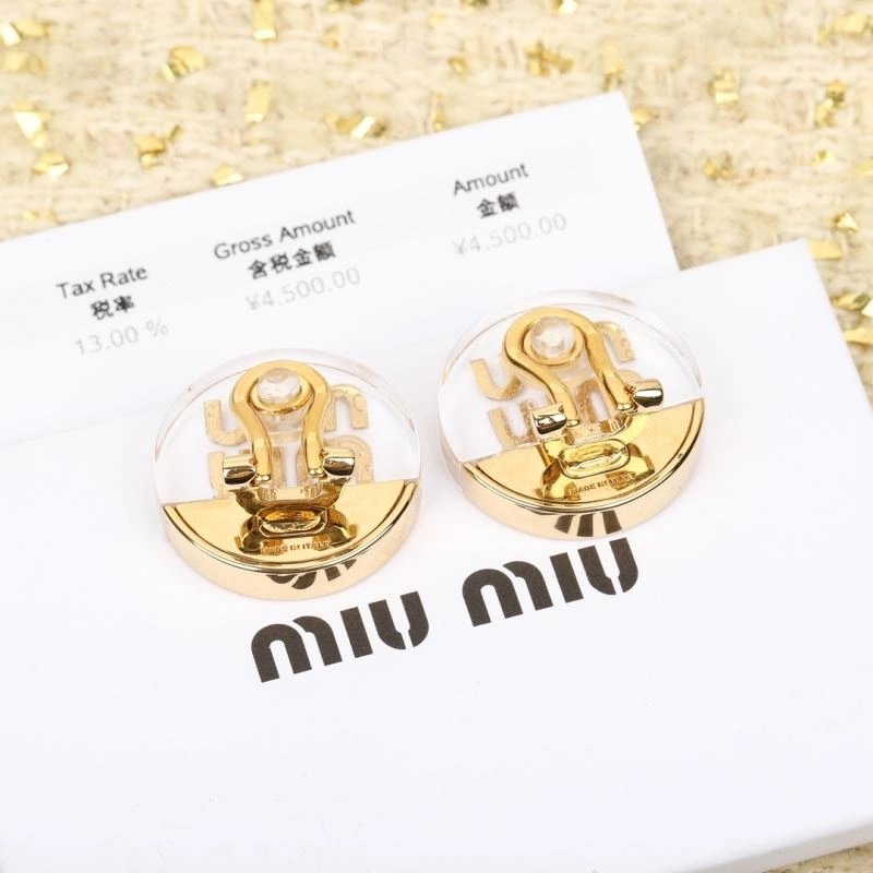 High accuracy Miu Miu Earrings