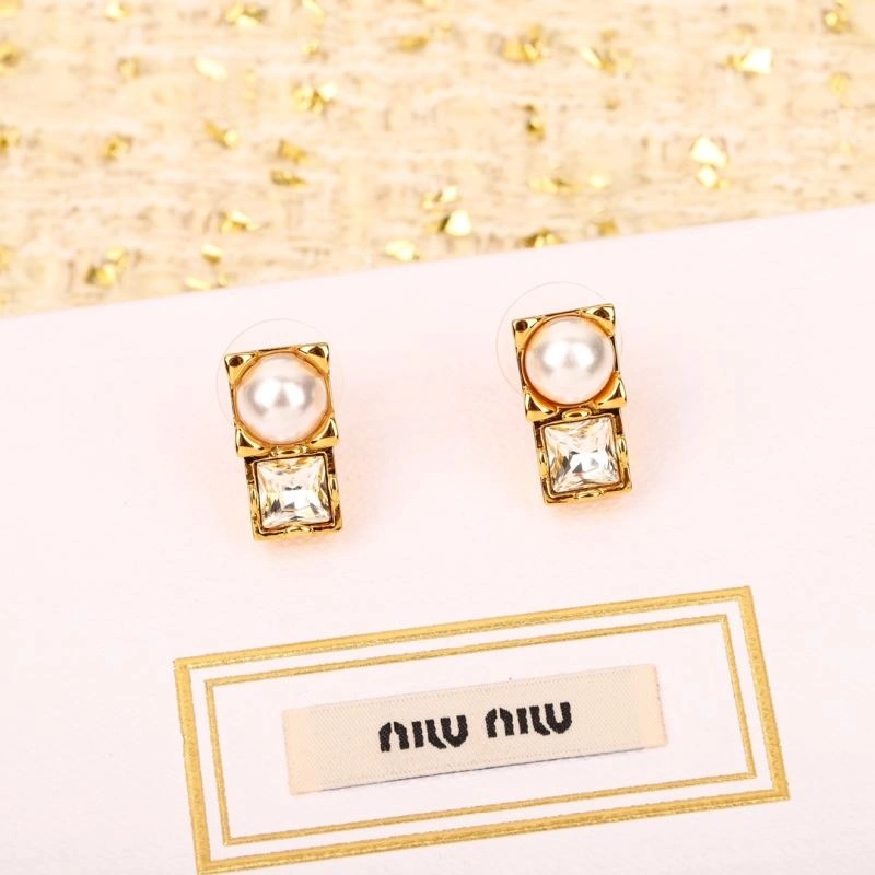 1:1 copy Miu Miu Earrings