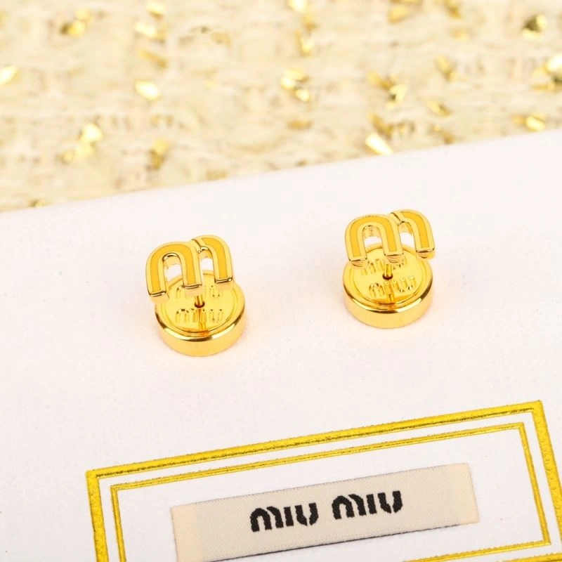 Real Miu Miu Earrings