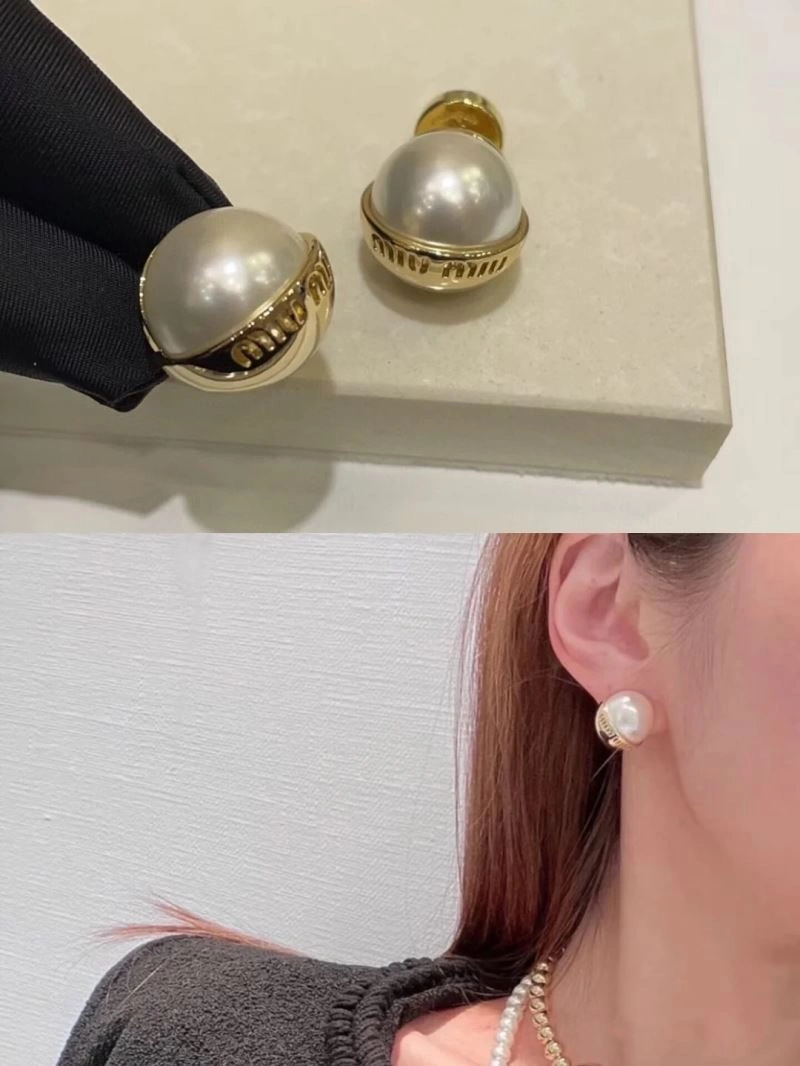 Exact replica Miu Miu Earrings
