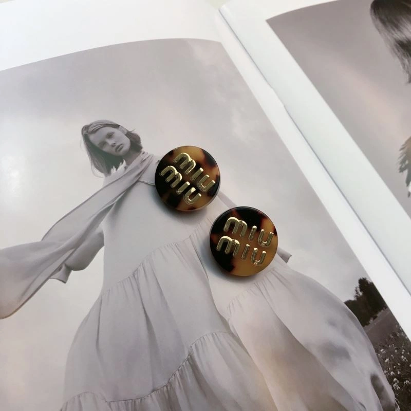 Top mirror Miu Miu Earrings