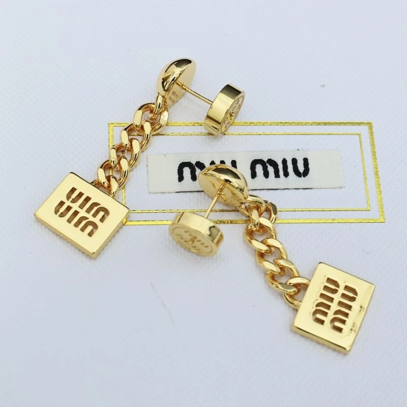 Indistinguishable Miu Miu Earrings