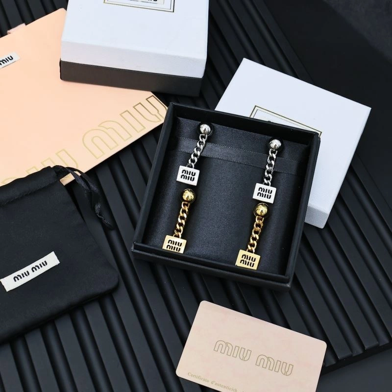 Indistinguishable Miu Miu Earrings