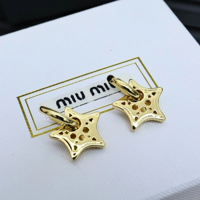 Indistinguishable Miu Miu Earrings