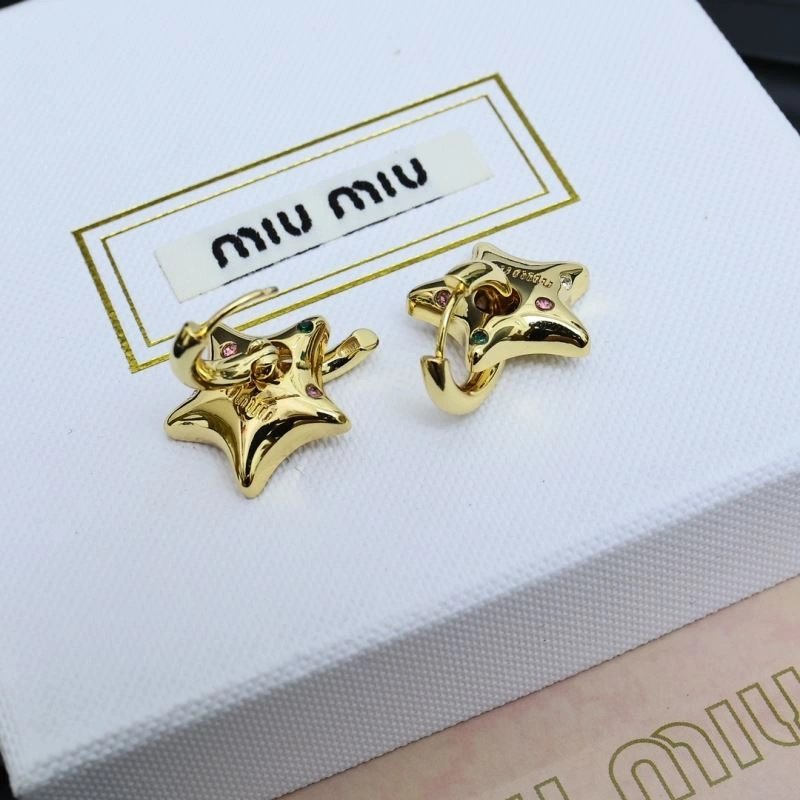 Indistinguishable Miu Miu Earrings