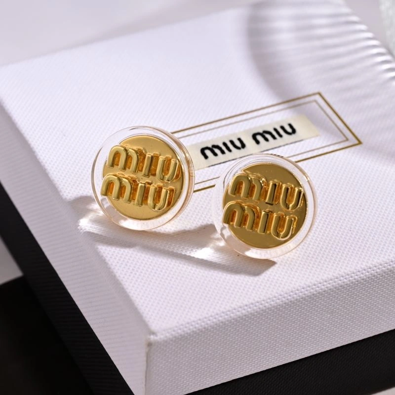 Brand-authenticated Miu Miu Earrings