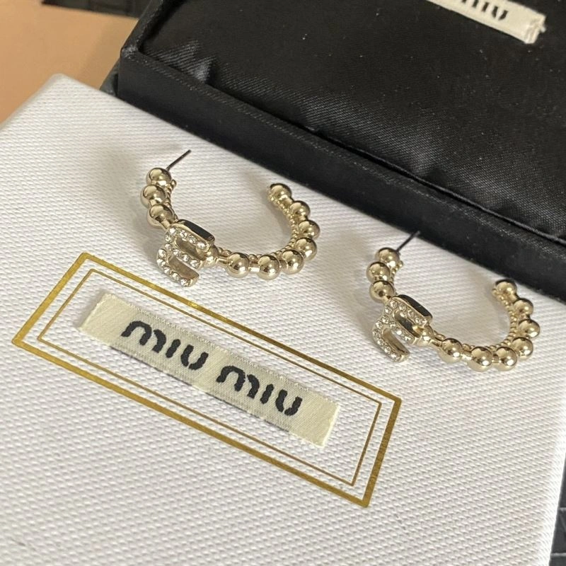 High fidelity Miu Miu Earrings