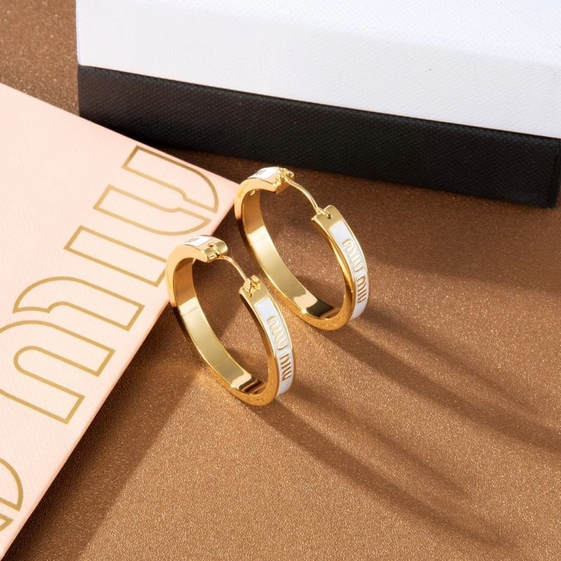 Indistinguishable Miu Miu Earrings