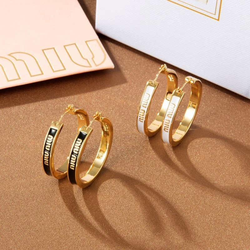 Indistinguishable Miu Miu Earrings