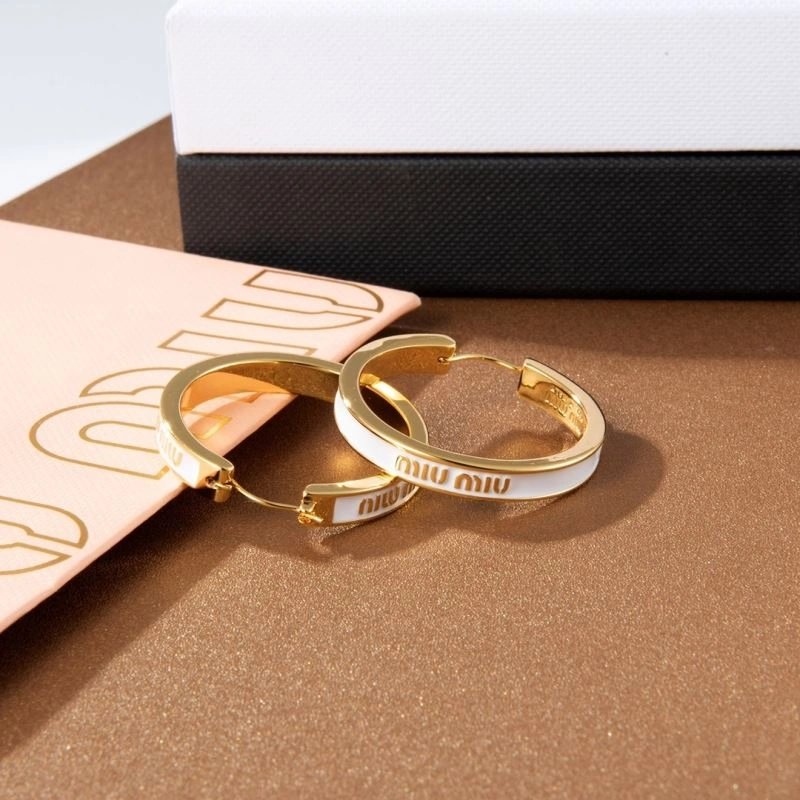 Indistinguishable Miu Miu Earrings