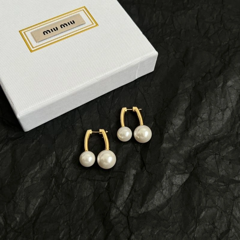 Budget-friendly Miu Miu Earrings