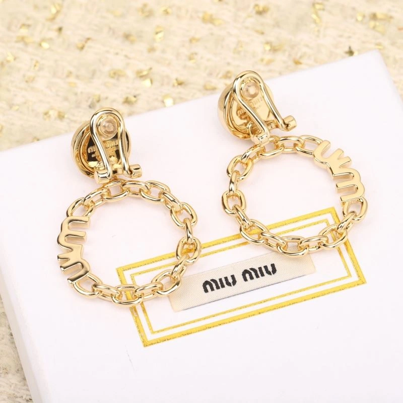 Genuine Miu Miu Earrings