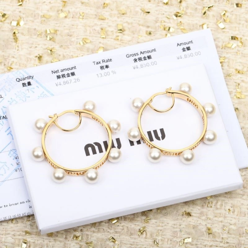 Precise copy Miu Miu Earrings