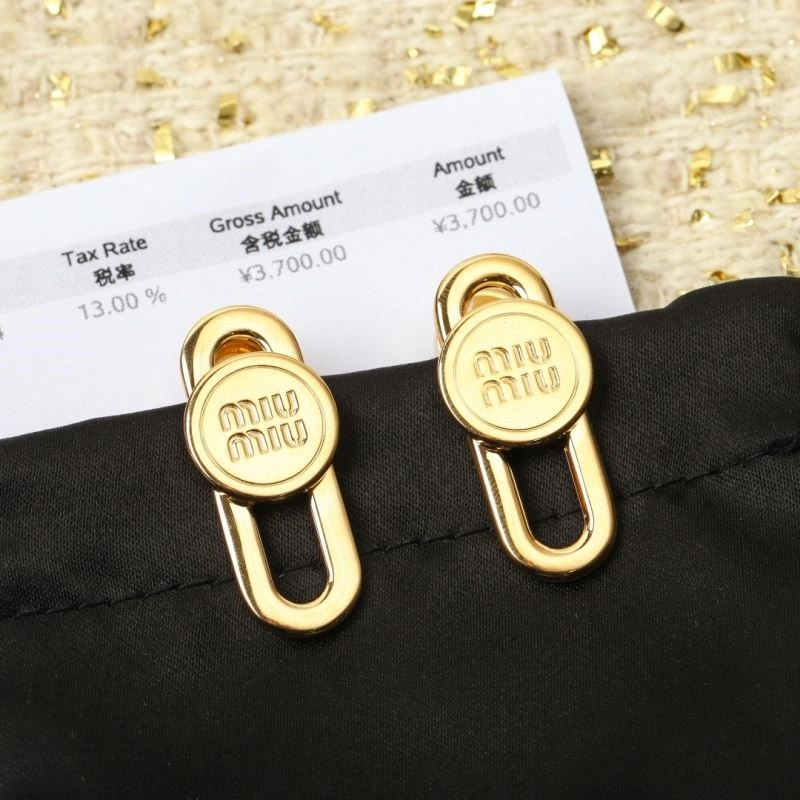 Exact replica Miu Miu Earrings