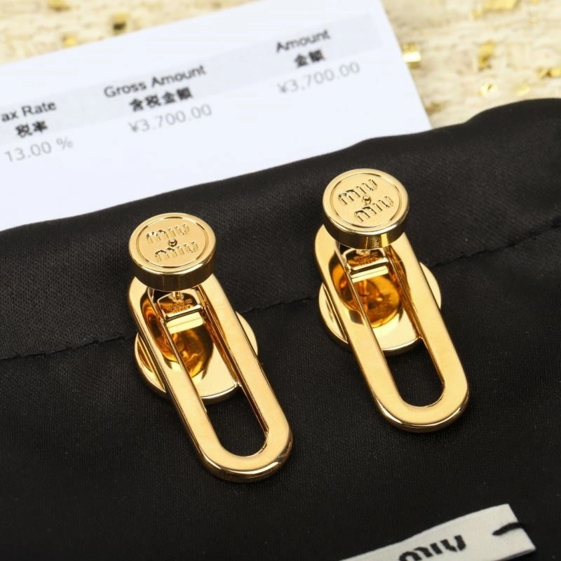 Exact replica Miu Miu Earrings