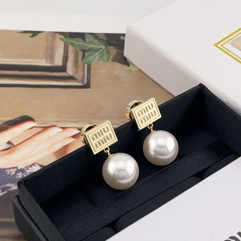 Brand-authenticated Miu Miu Earrings
