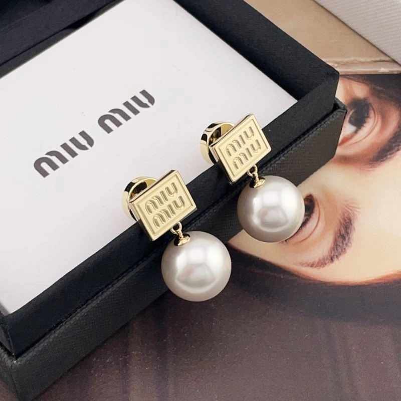 Brand-authenticated Miu Miu Earrings