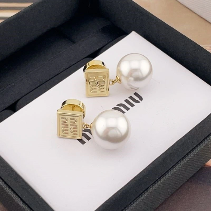 Brand-authenticated Miu Miu Earrings