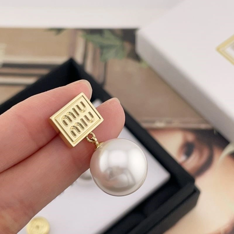 Brand-authenticated Miu Miu Earrings
