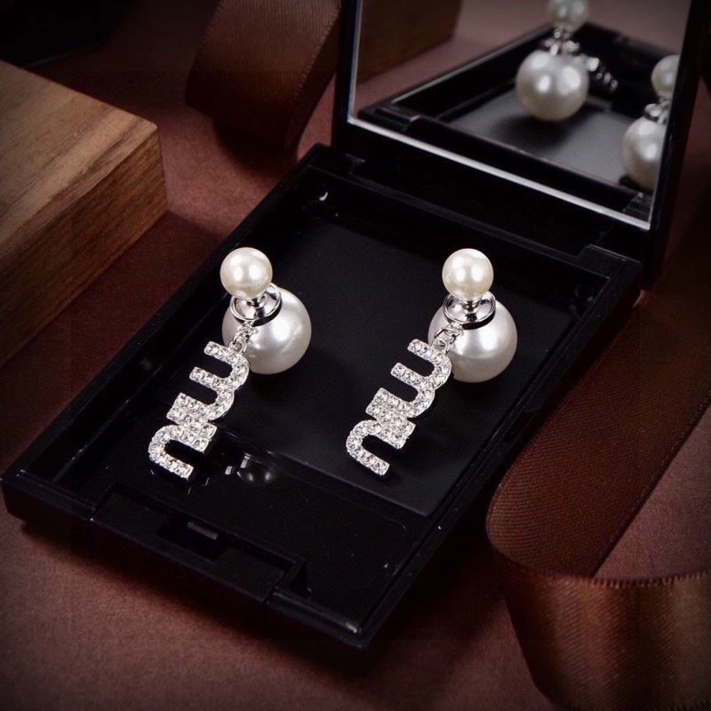 Brand-authenticated Miu Miu Earrings