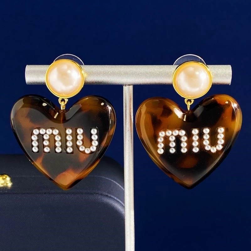 Mirror quality Miu Miu Earrings