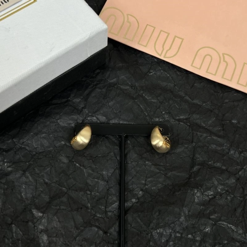 Mirror quality Miu Miu Earrings