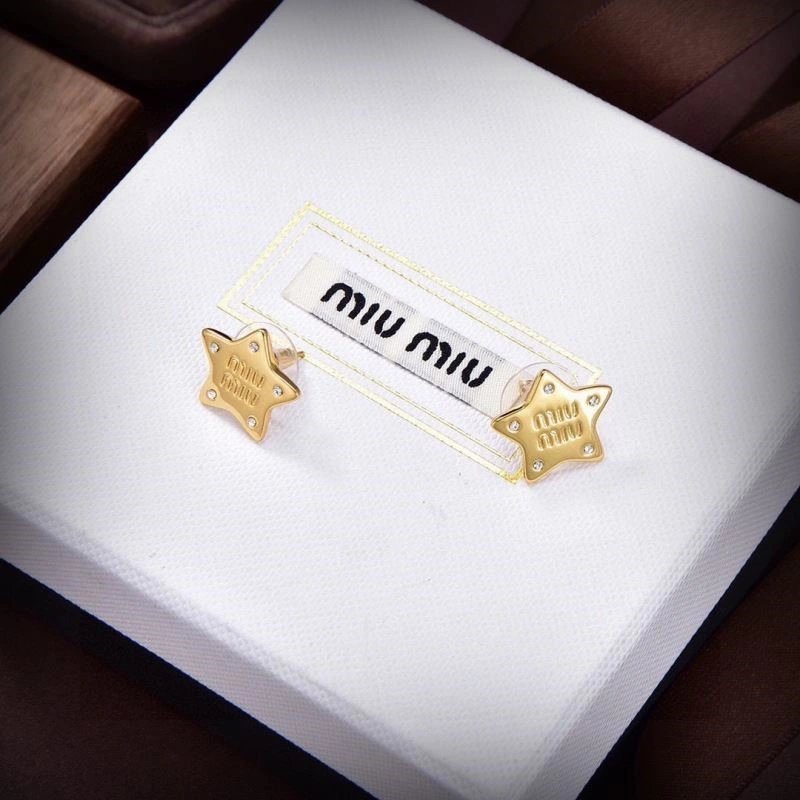 Top mirror Miu Miu Earrings