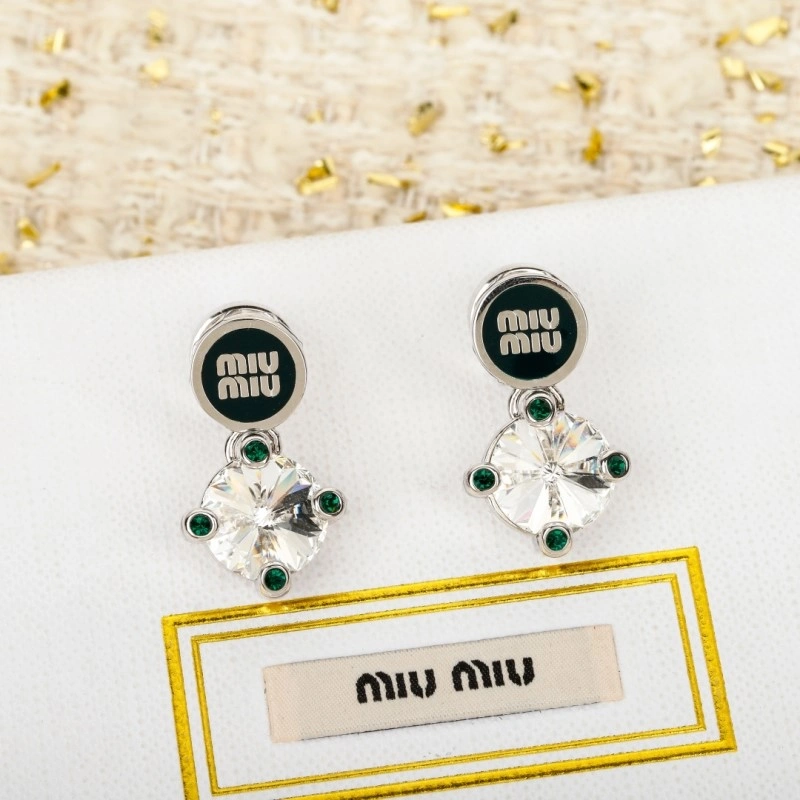 Brand-authenticated Miu Miu Earrings