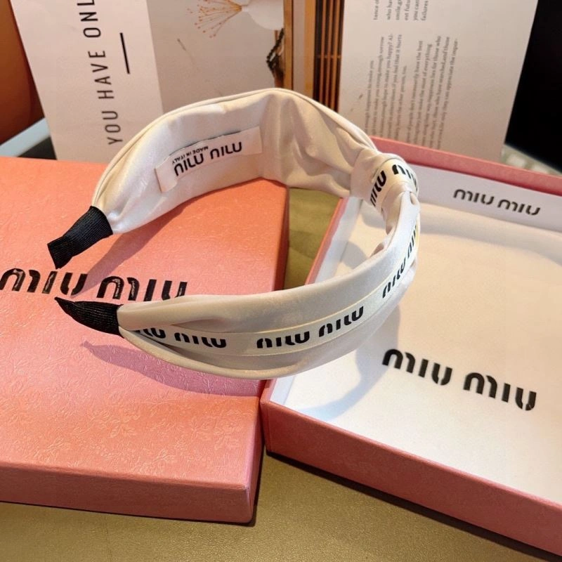 Real Miu Miu Hair Hoop