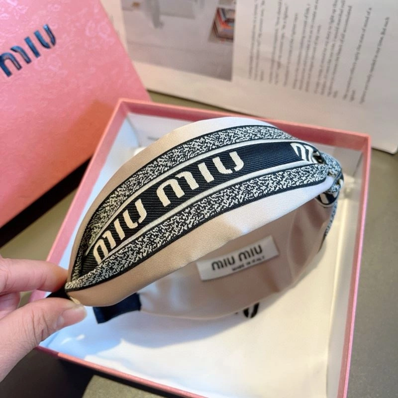 Mirror quality Miu Miu Hair Hoop
